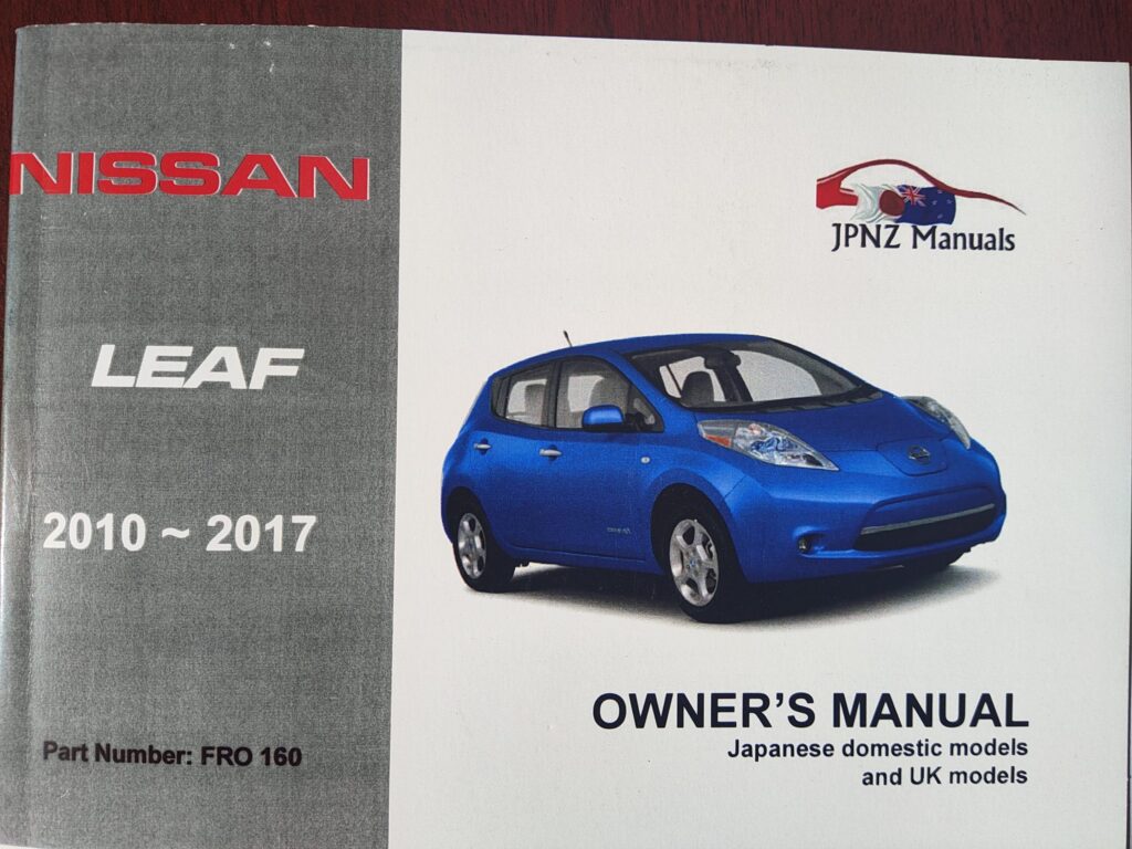 Owners Manual – Nissan Leaf -2017 – Sinergy Motorsports